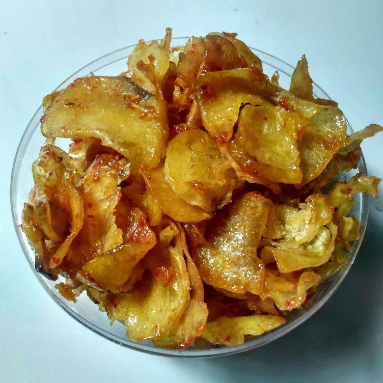 Resep Keripik Ubi Pedas Manis Sederhana Rumahan Di Yummy App