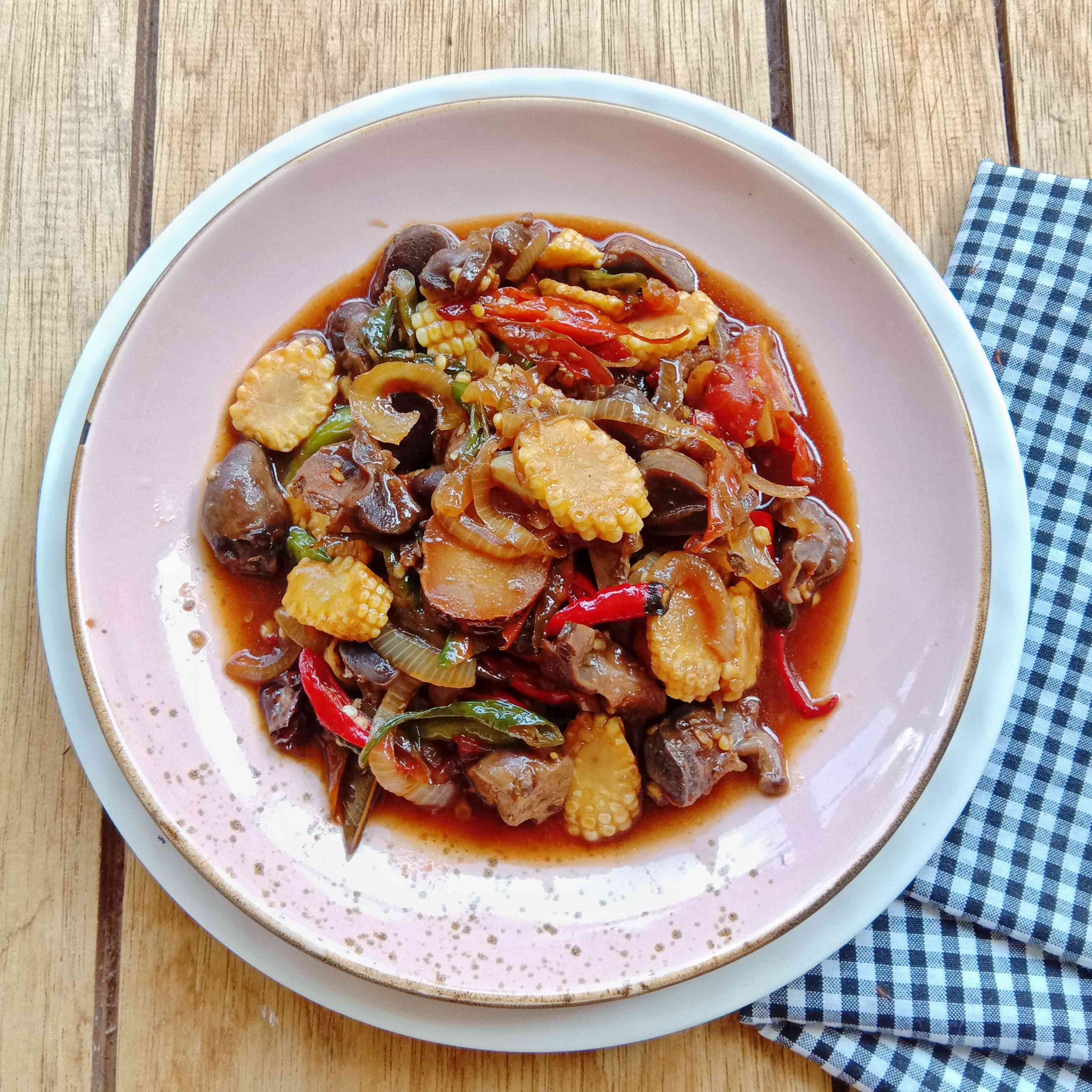 Resep Oseng Rempela Ati Sederhana Rumahan di Yummy App