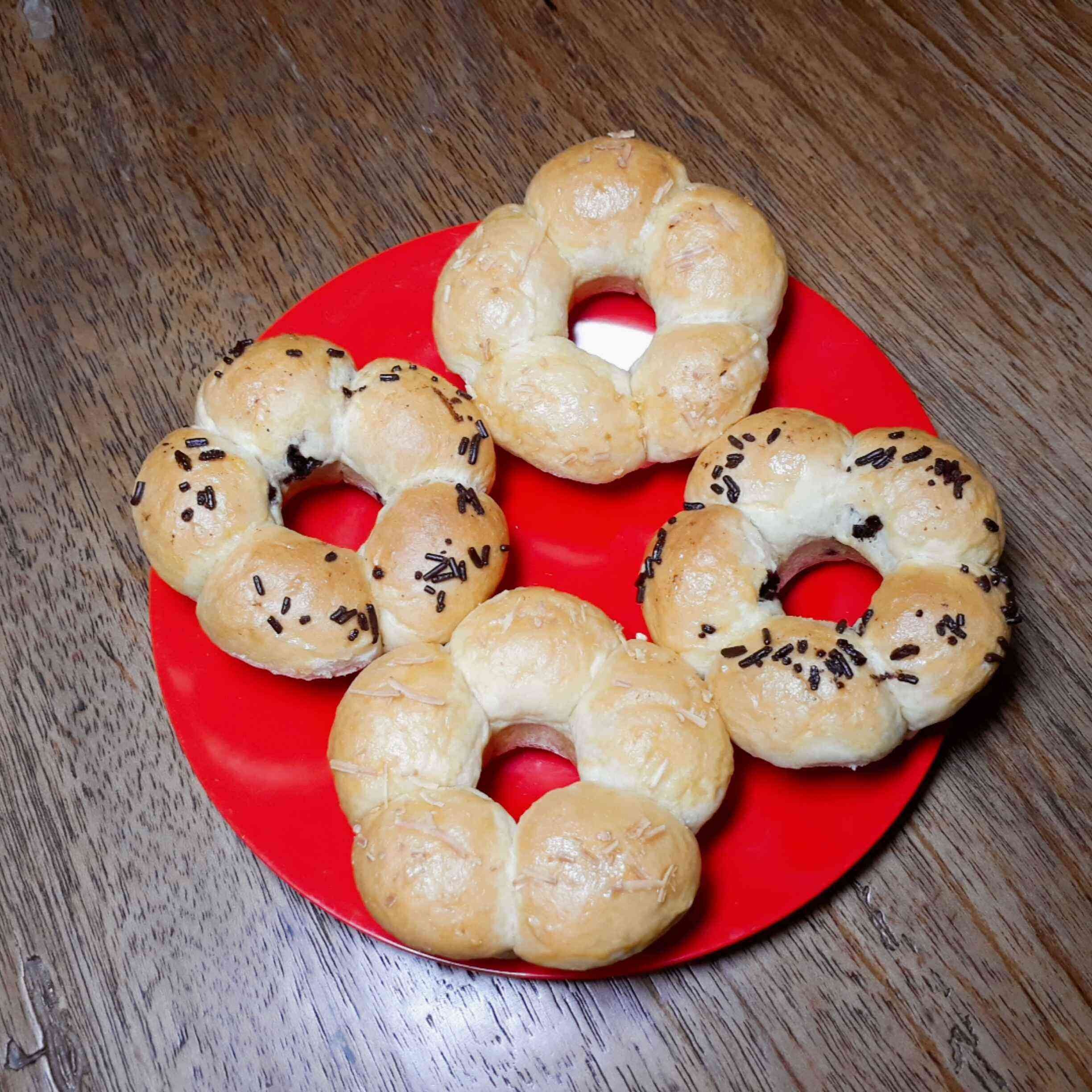 Resep Roti Bunga Eggless Sederhana Rumahan di Yummy App