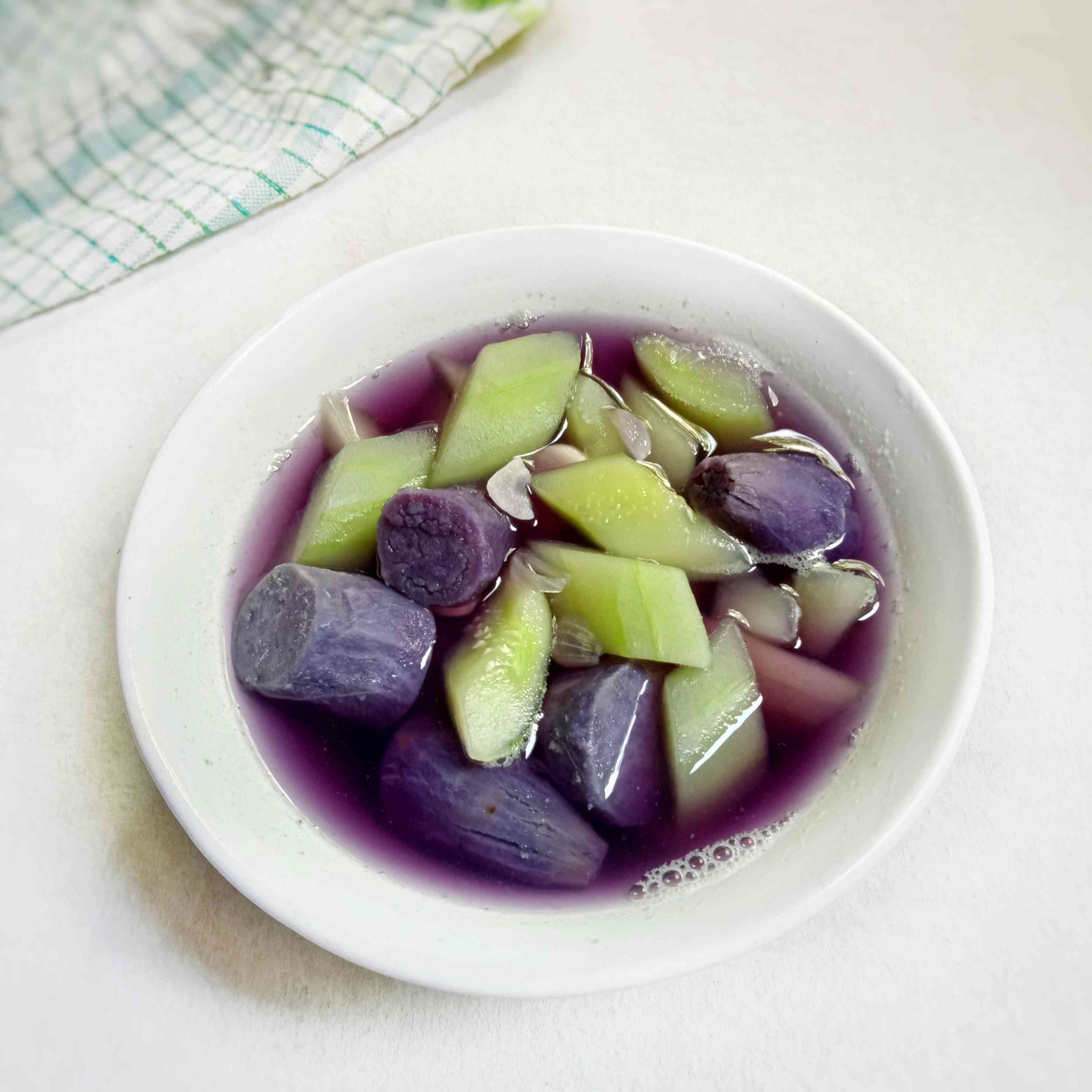 Resep Sayur Timun dan Ubi Ungu Sederhana Rumahan di Yummy App