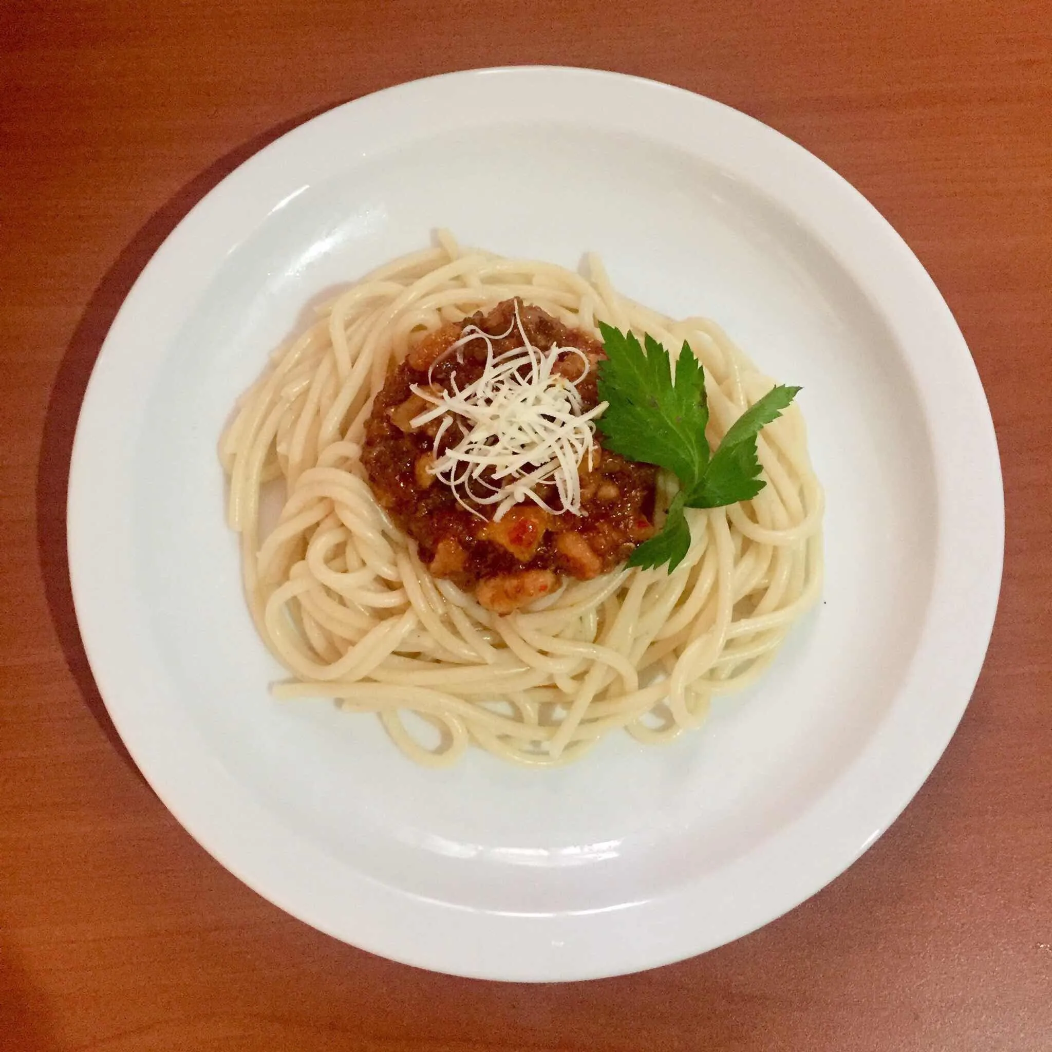 Resep Spaghetti Ayam Pedas Sederhana Rumahan Di Yummy App