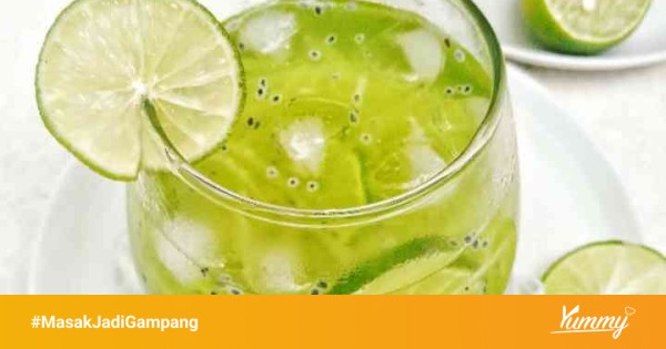 Resep Es Melon Selasih Sederhana Rumahan Di Yummy App