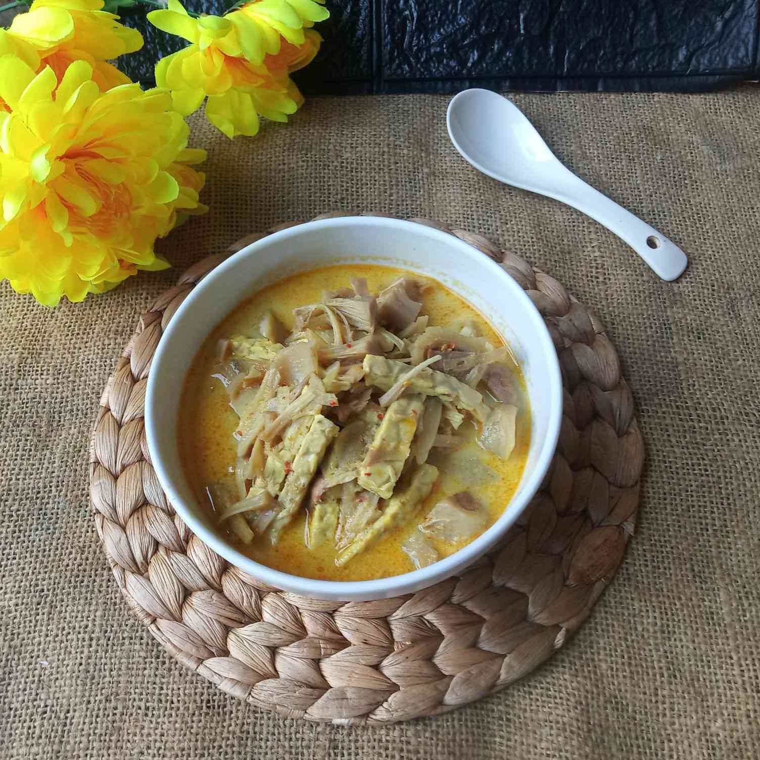 Resep Lodeh Tewel Dan Tempe Makanmasakbijak Sederhana Rumahan Di Yummy App