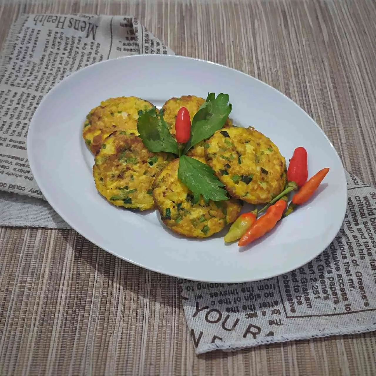 Resep Pancake Tahu Batang Kangkung Makanmasakbijak Sederhana Rumahan