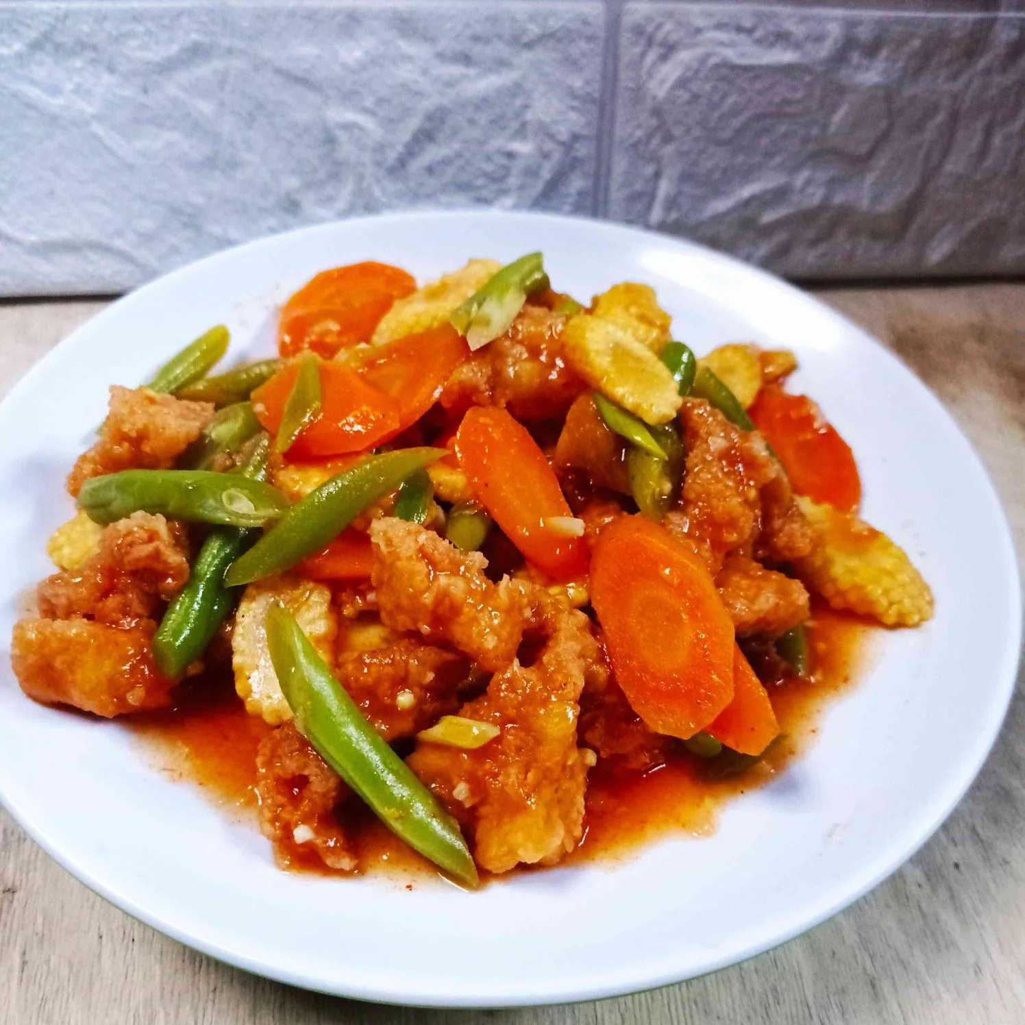 Resep Tumis Ayam Asam Manis Sederhana Rumahan Di Yummy App