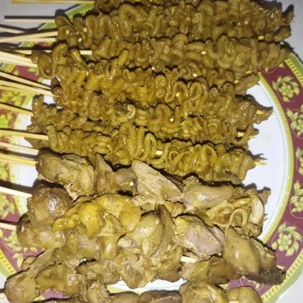 Resep Sate Usus dan Ati Ampela Sederhana Rumahan di Yummy App