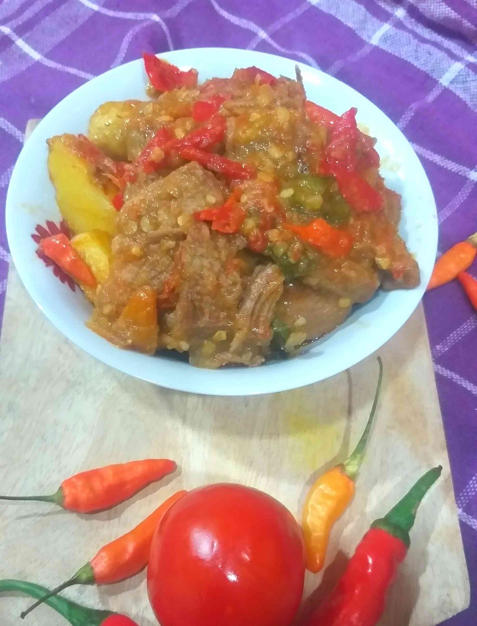 Resep Rica-Rica Daging Kentang Sederhana Rumahan di Yummy App