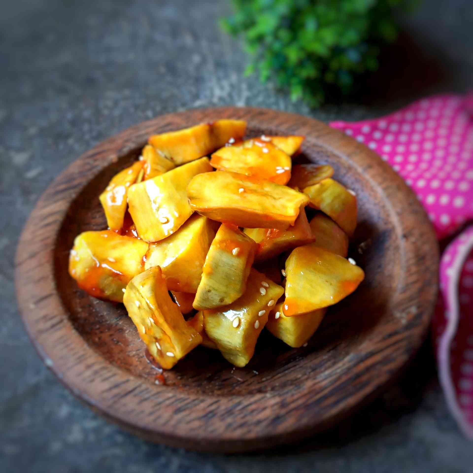 Resep Goguma Mattang (Korean Candied Sweet Potato) #KoreanFood ...