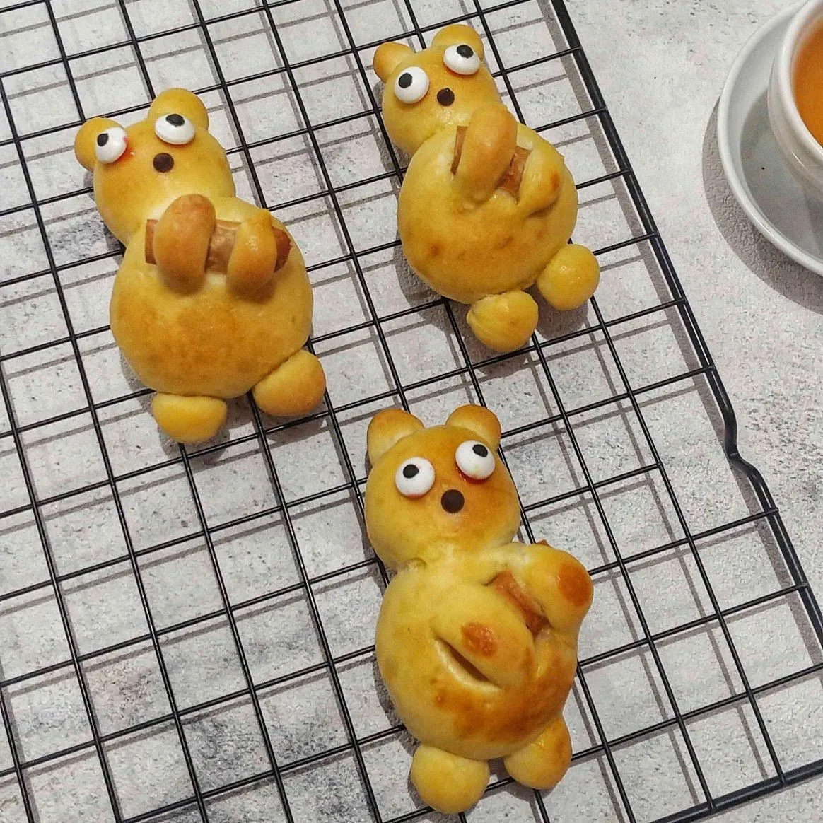 Resep Roti Manis Karakter Beruang (Bear) #UntukSiBuahHati Sederhana ...