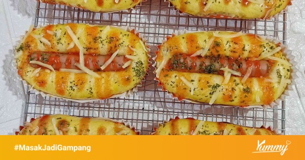 Resep Roti Sosis Keju Untuksibuahhati Sederhana Rumahan Di Yummy App