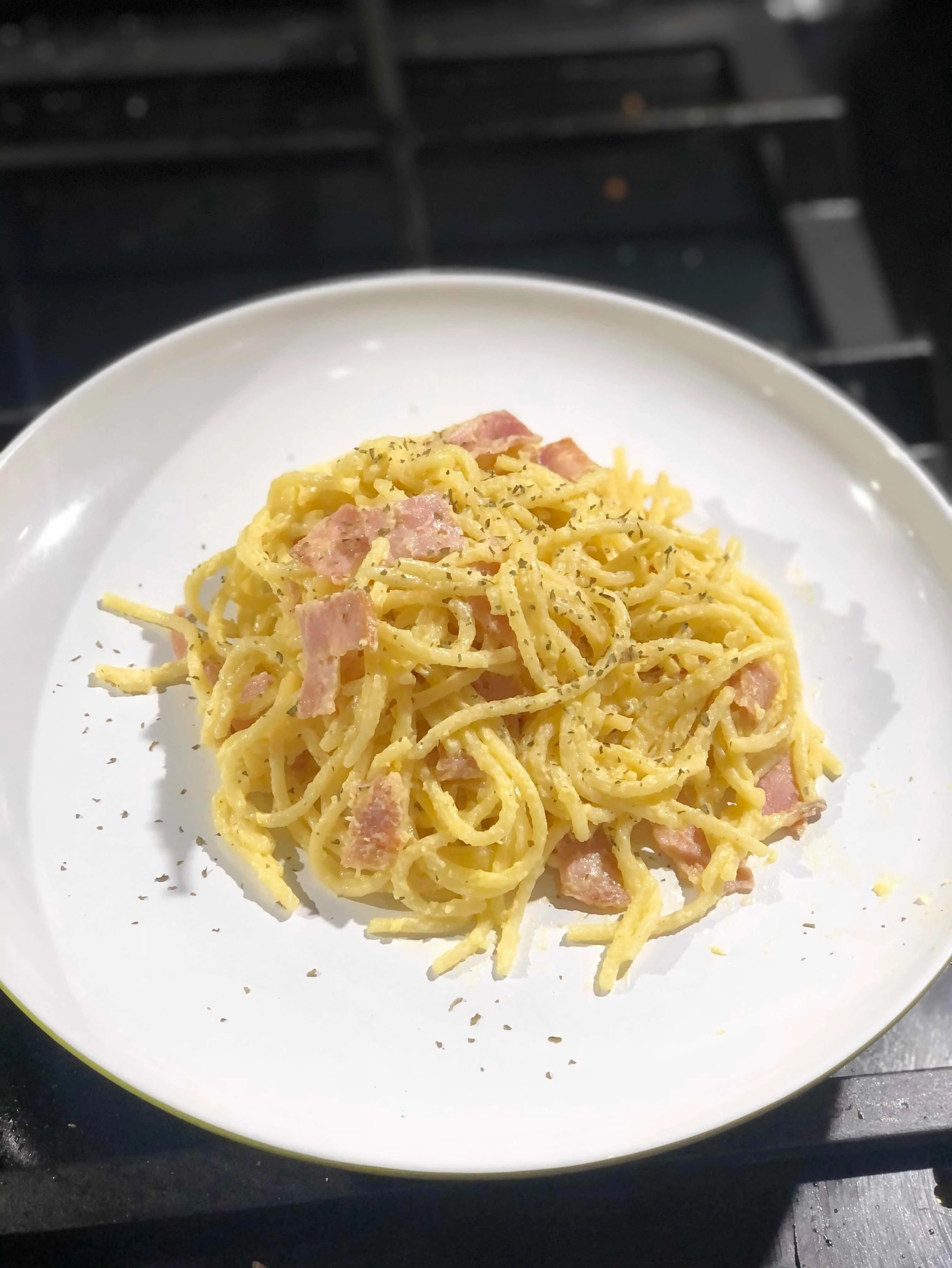 Resep Spaghetti Creamy Untuksibuahhati Sederhana Rumahan Di Yummy App