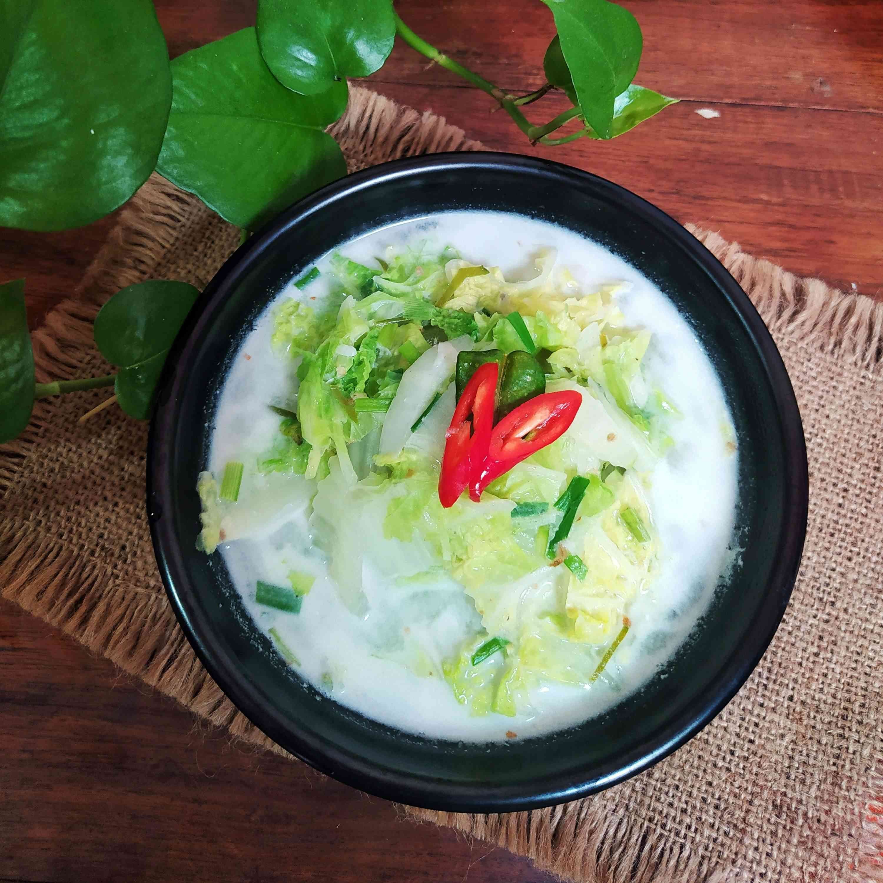 Resep Bobor Sawi Putih Sederhana Rumahan di Yummy App