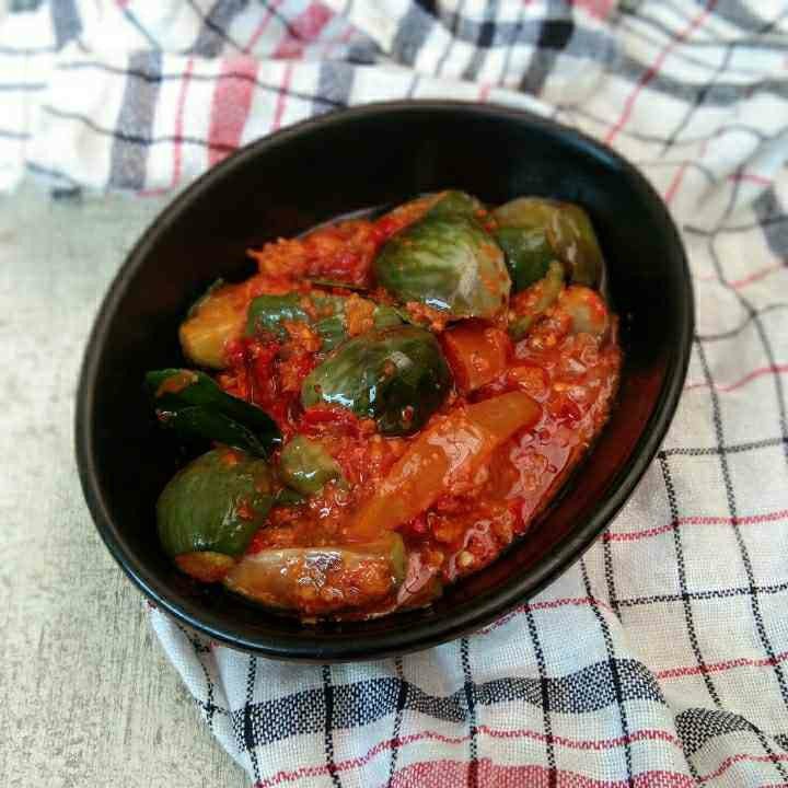 Resep Terong Bulat Bumbu Merah Sederhana Rumahan Di Yummy App