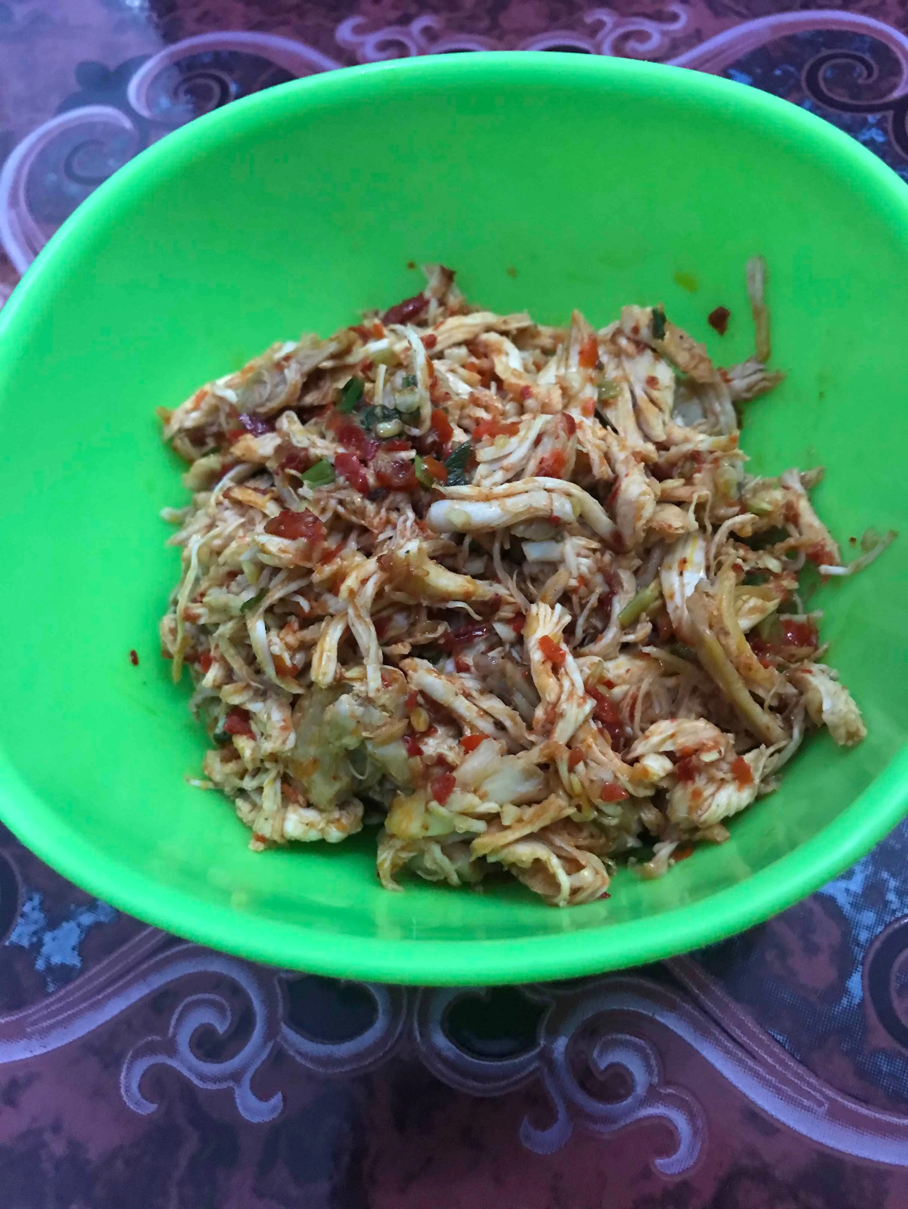 Resep Ayam Suwir Pedas Sederhana Rumahan Dari Yanah Nurhasanah
