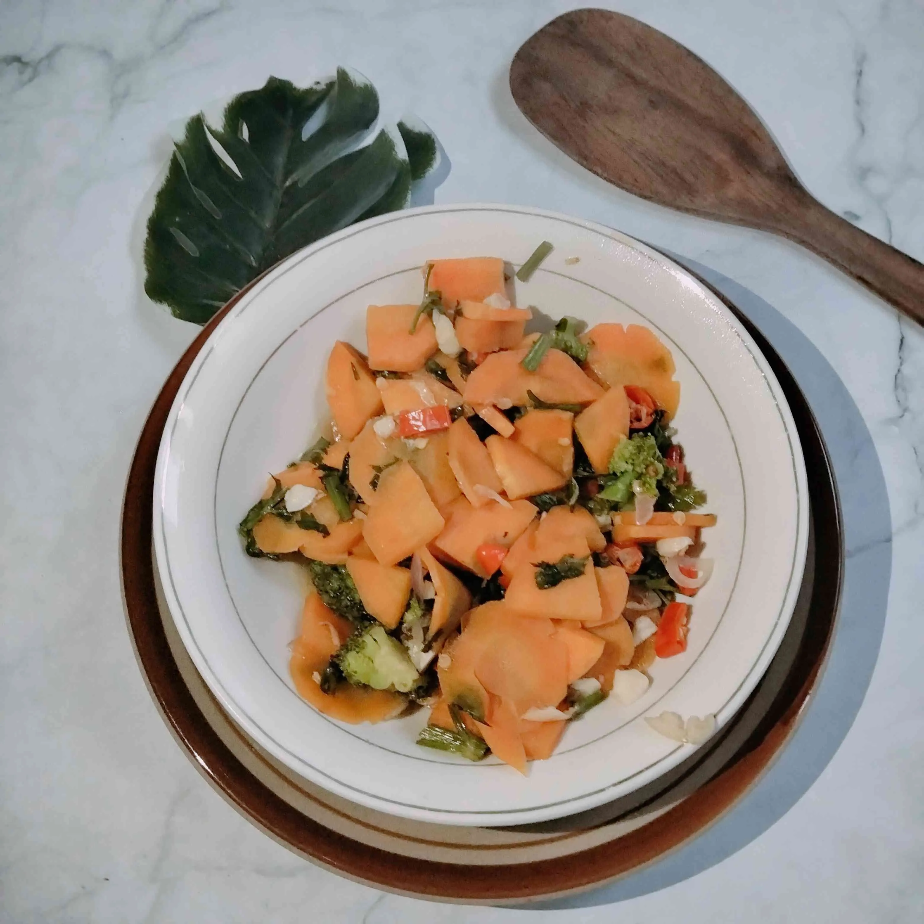 Resep Sayur Brokoli Wortel Teri Udang Sederhana Rumahan dari Marlina ...