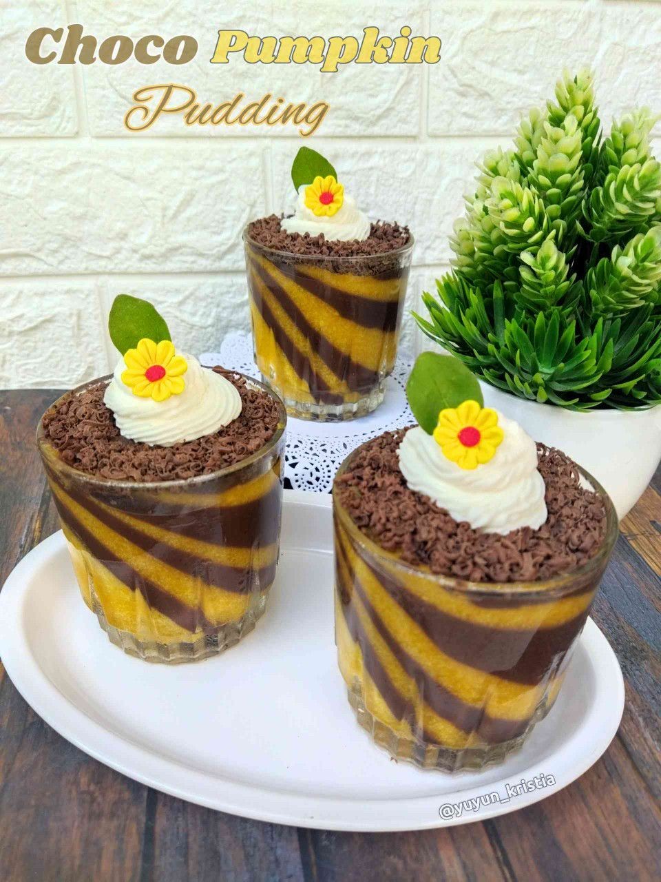 Resep Choco Pumpkin Pudding in Jar Sederhana Rumahan di Yummy App