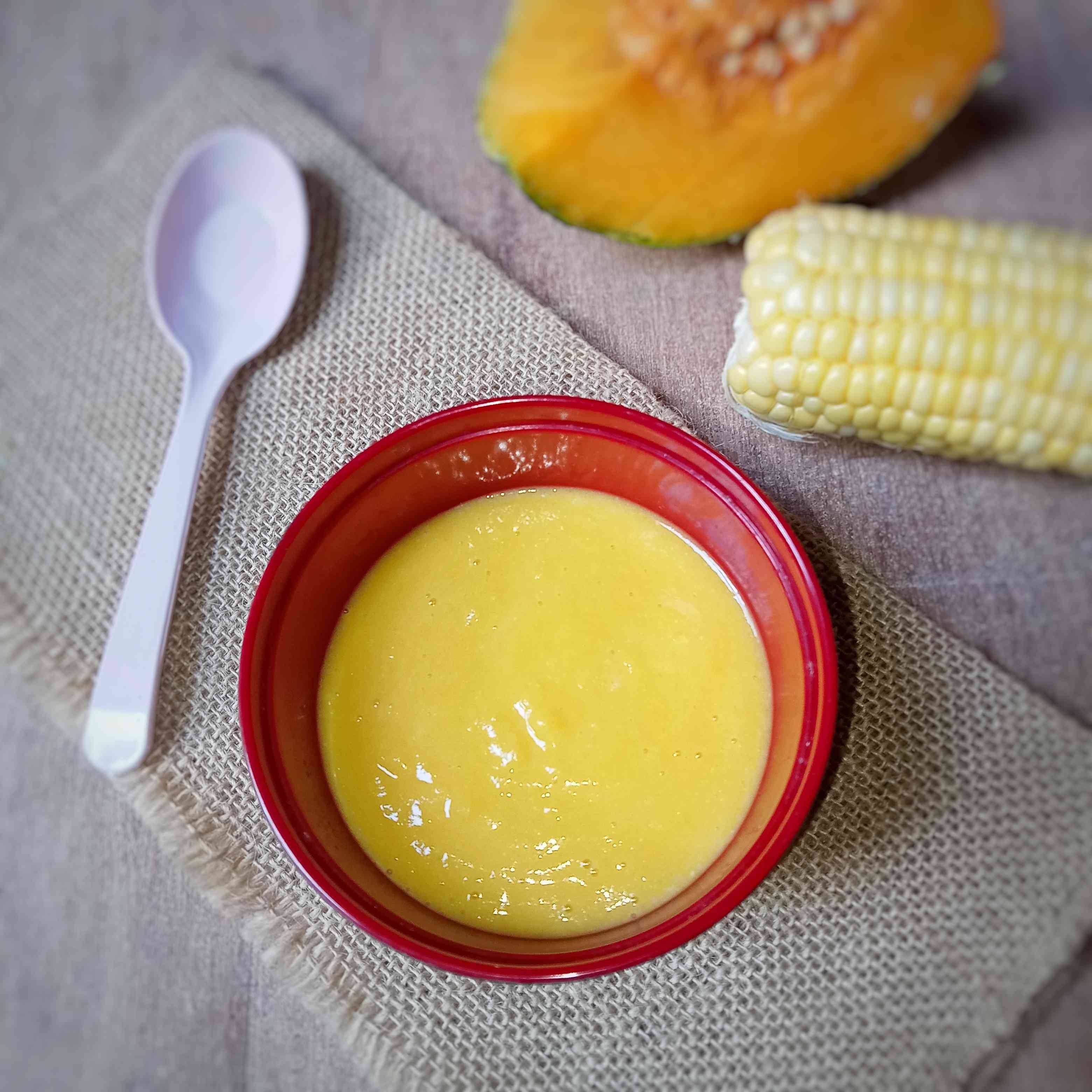 Resep Pure Labu Kuning dan Jagung Manis #MPASIEkstraPoin Sederhana ...