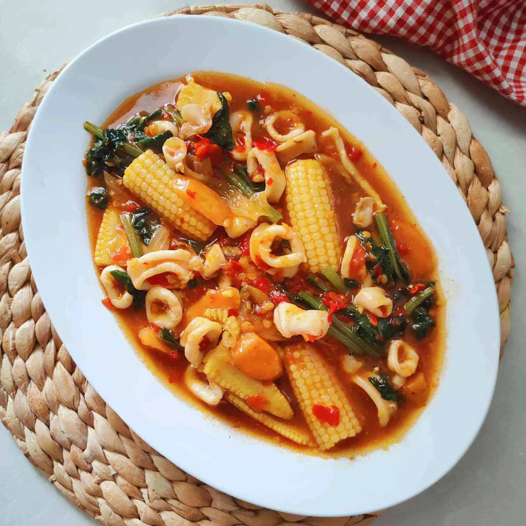 Resep Cumi Sayur Saus Padang Sederhana Rumahan di Yummy App