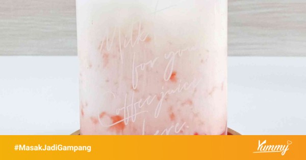 Resep Strawberry Milk Sederhana Rumahan Di Yummy App