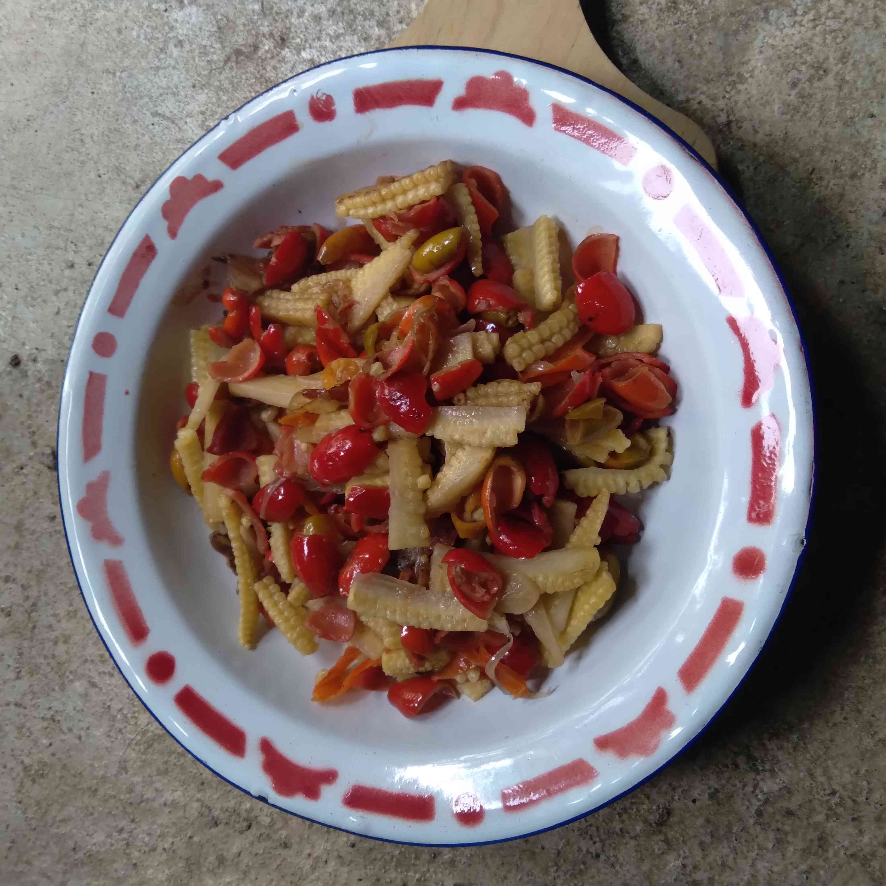 Resep Oseng Jagung Putren Kulit Melinjo Sederhana Rumahan di Yummy App