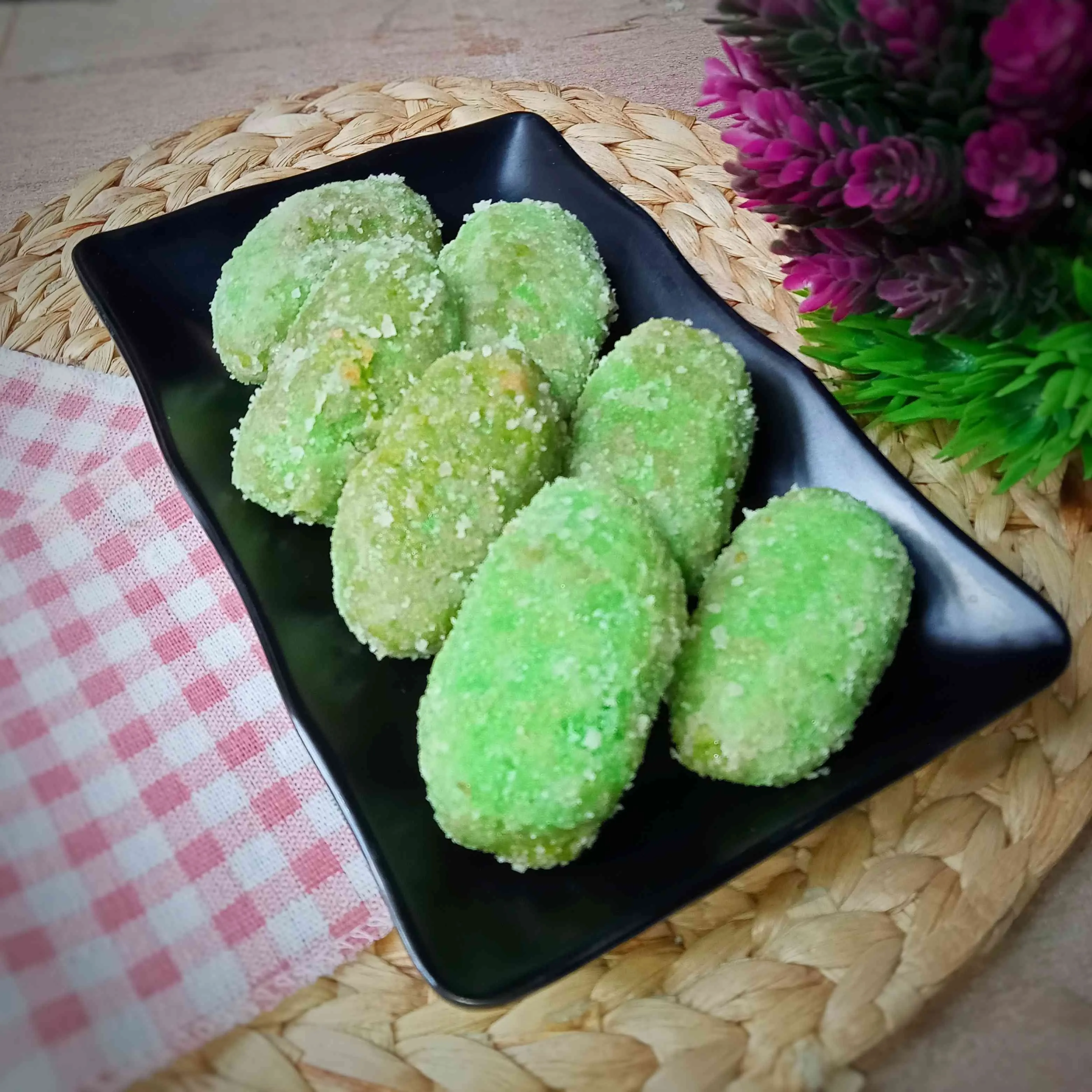 Resep Getas Singkong Pandan Sederhana Rumahan di Yummy App