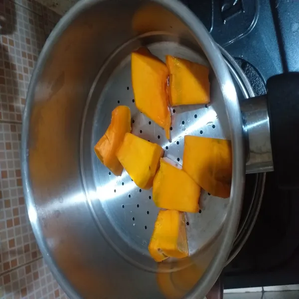 Resep Pure Labu Kuning Keju #YummyMPASIChallenge Sederhana Rumahan di ...