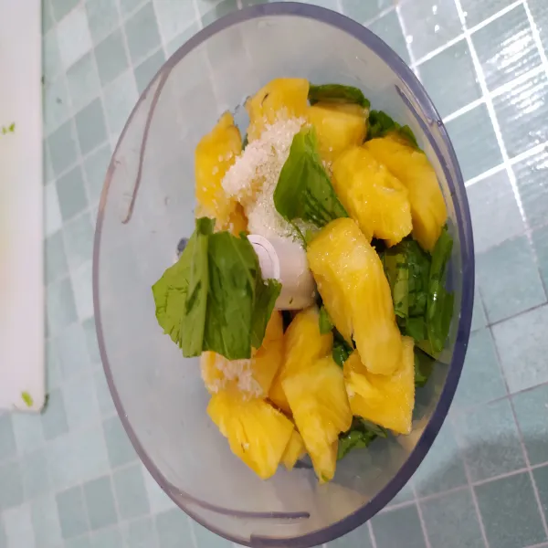 Resep Jus Sawi Nanas Sederhana Rumahan Di Yummy App