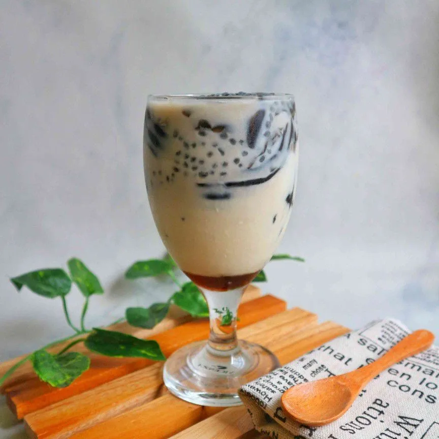 Resep Es Cincau Susu Gulmer Sederhana Rumahan Dari Diana Nurjanah