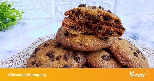 Resep Chewy Choco Chips Cookies Sederhana Rumahan Di Yummy App