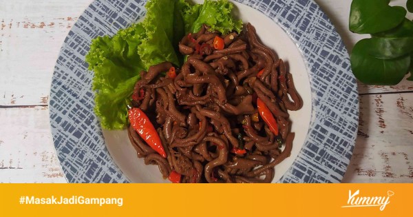 Resep Usus Pedas Manis Sederhana Rumahan Di Yummy App