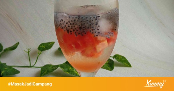 Resep Es Tomat Selasih Segar Sederhana Rumahan Di Yummy App