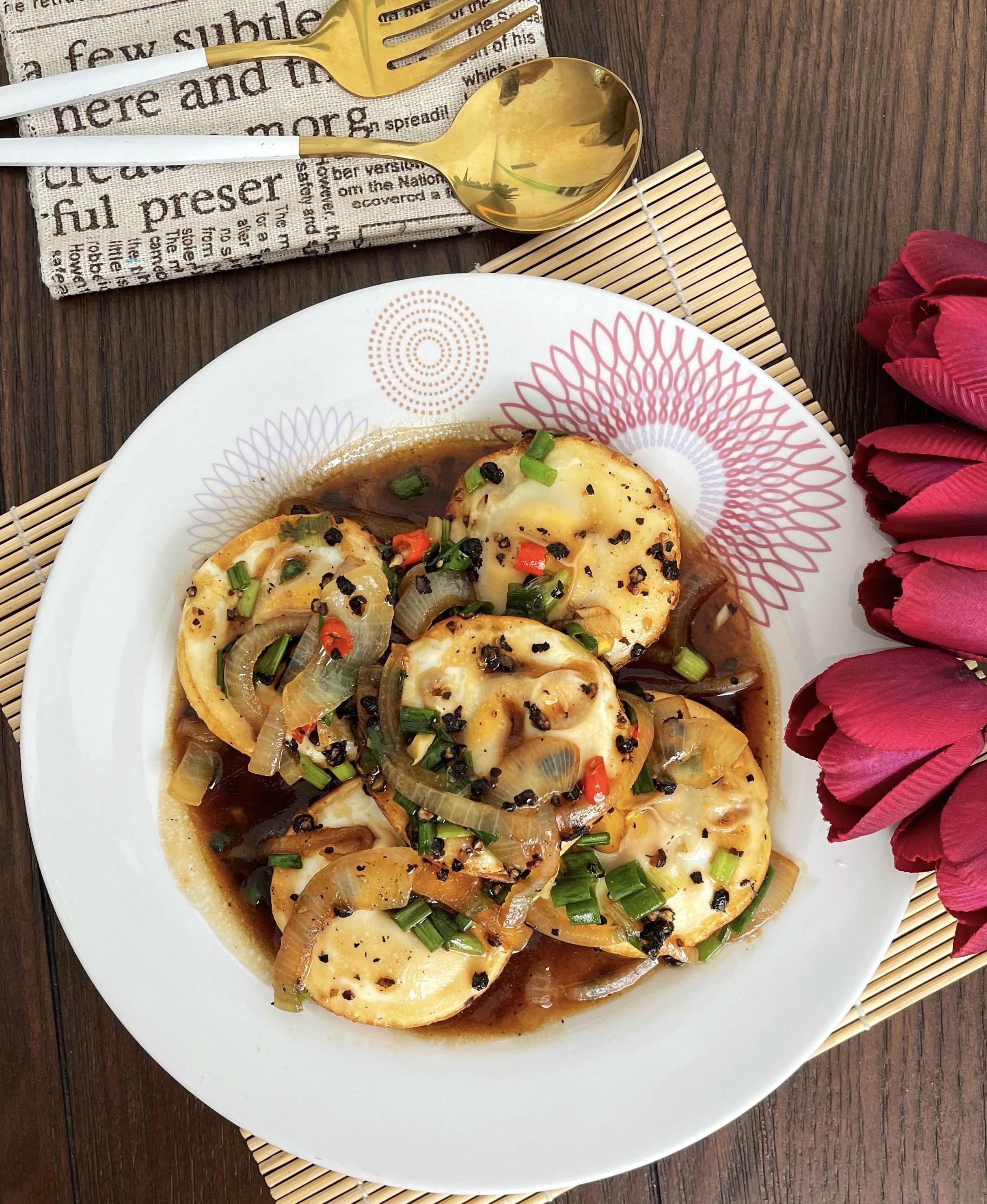 Resep Telur Cetak Snack Maker Lada Hitam Sederhana Rumahan di Yummy App