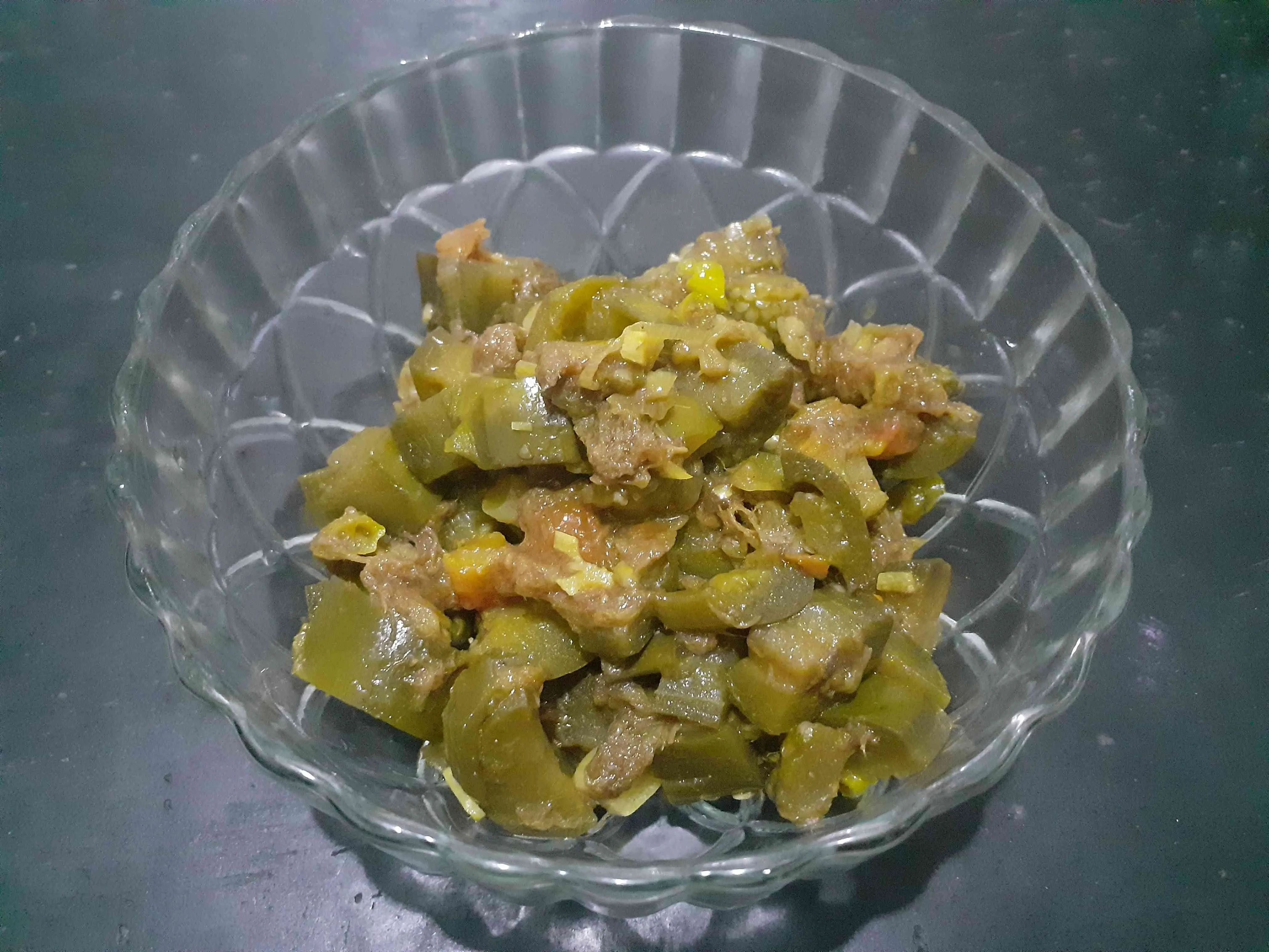 Resep Tumis Terong Tongkol Suwir Sederhana Rumahan Di Yummy App
