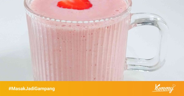 Resep Banana Strawberry Smoothies Sederhana Rumahan Di Yummy App