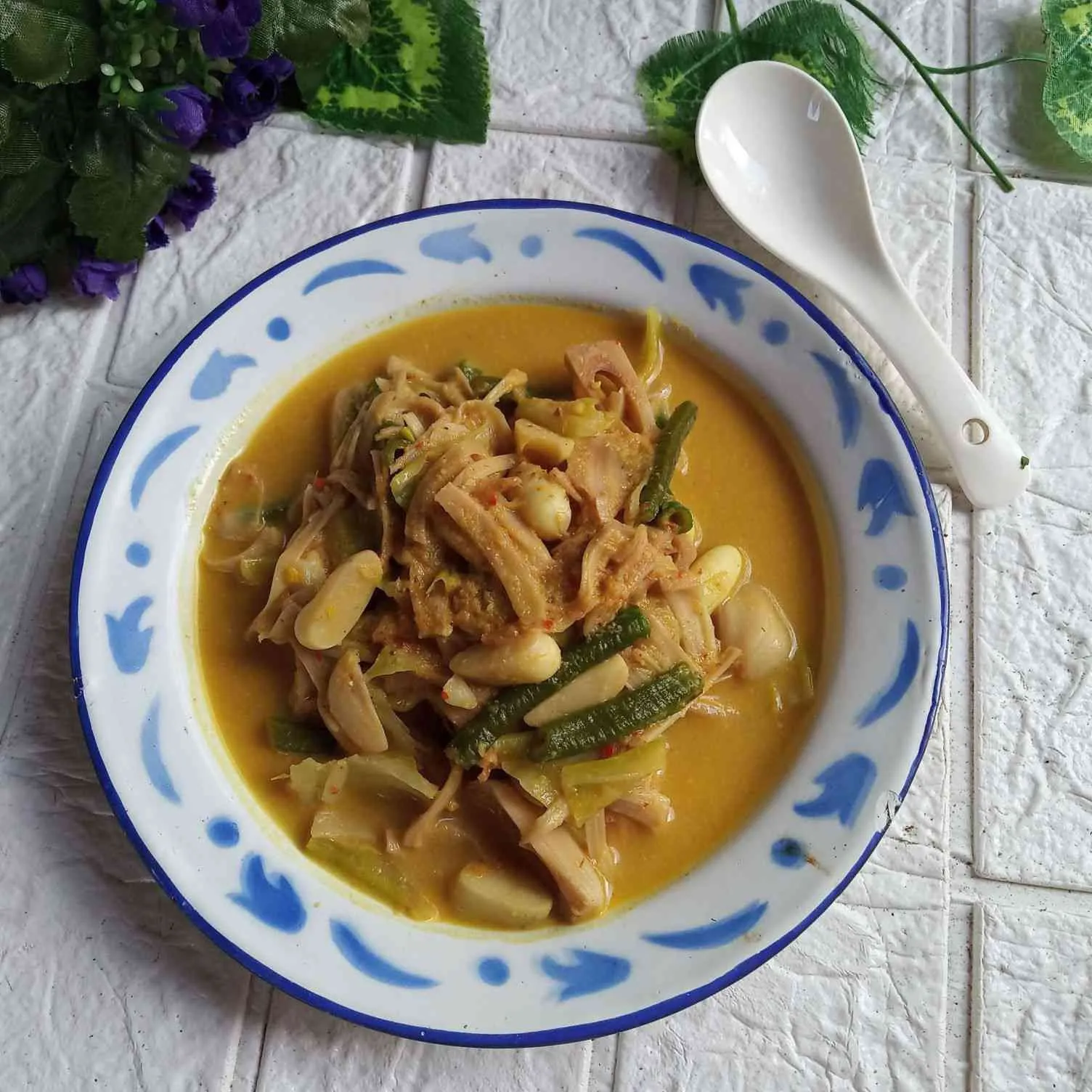 Resep Sayur Nangka Muda Bumbu Kuning Sederhana Rumahan Di Yummy App