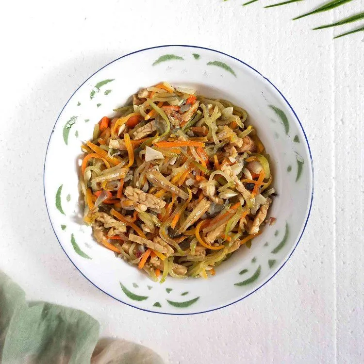 Resep Oseng Sayur Teri Tempe Sederhana Rumahan di Yummy App