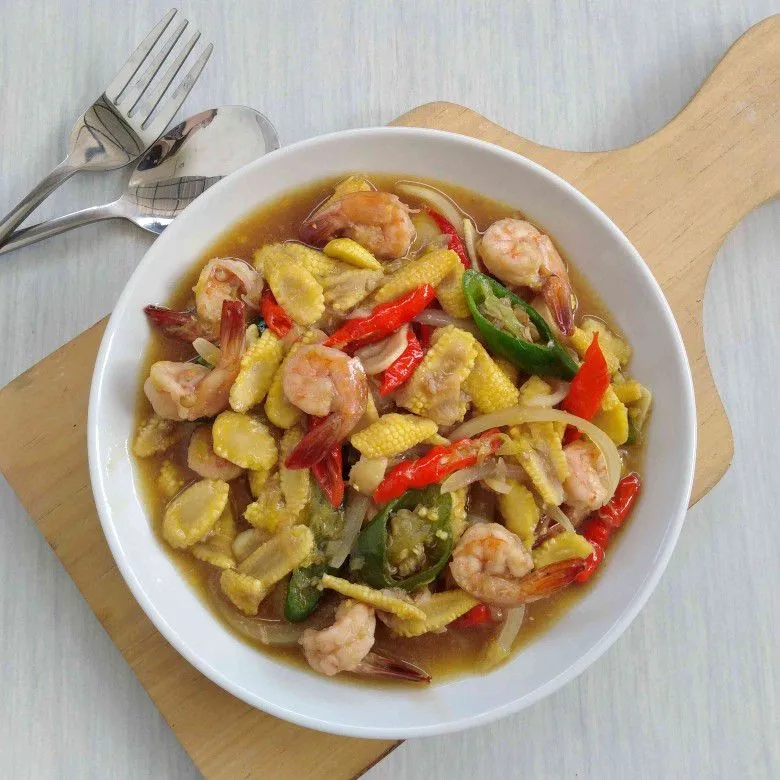 Resep Udang Saus Tiram Sederhana Rumahan Di Yummy App