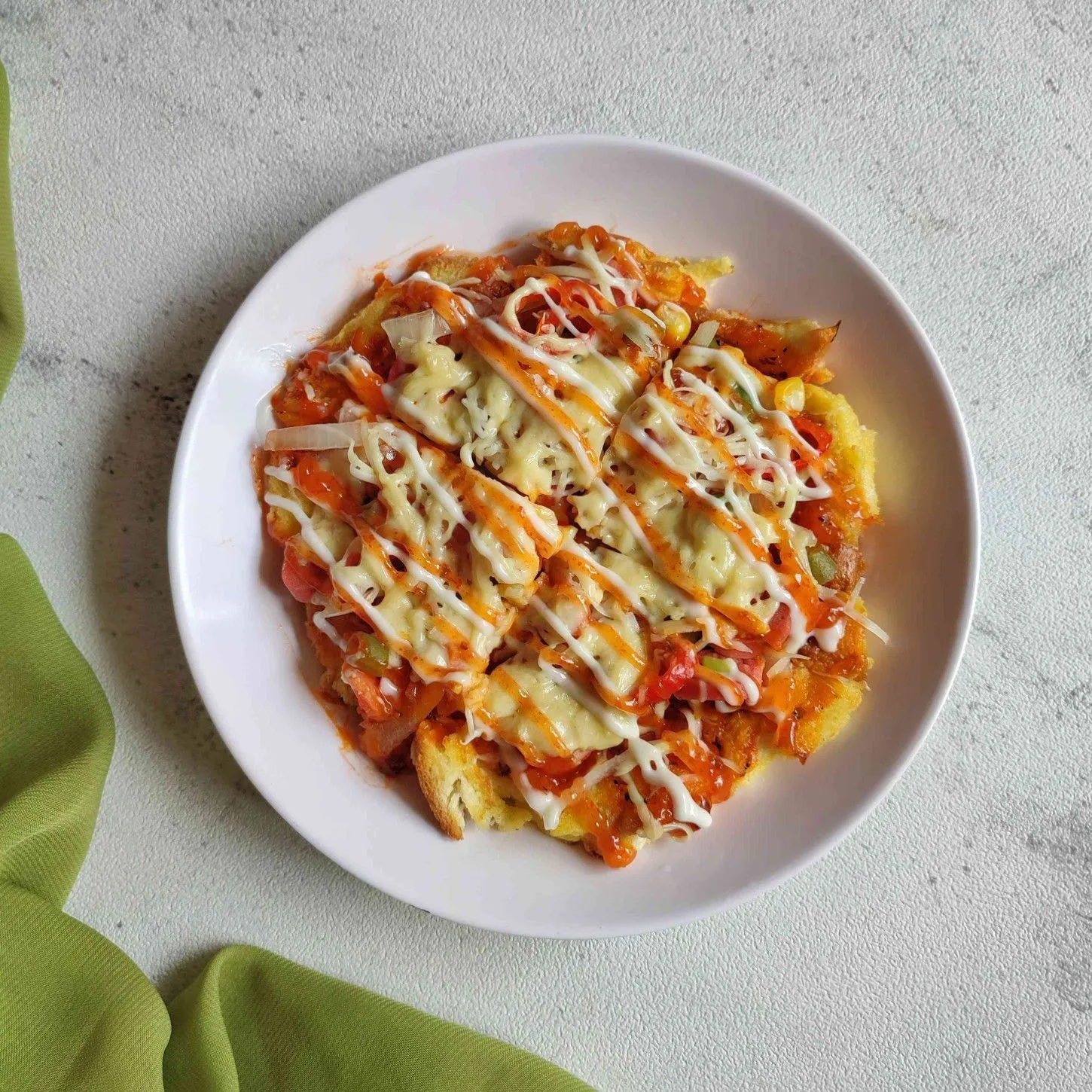 Resep Roti Tawar Pizza Saus Spaghetti Sederhana Rumahan di Yummy App