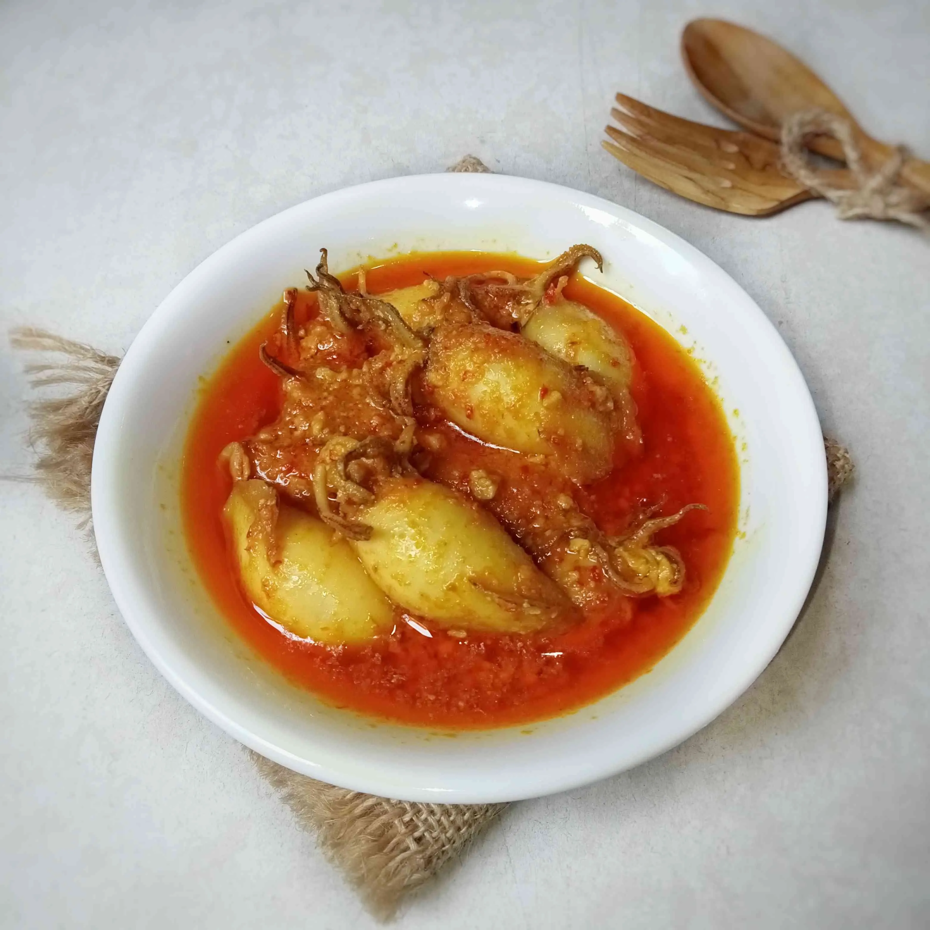 Resep Gulai Cumi Isi Tahu Telur Sederhana Rumahan Di Yummy App