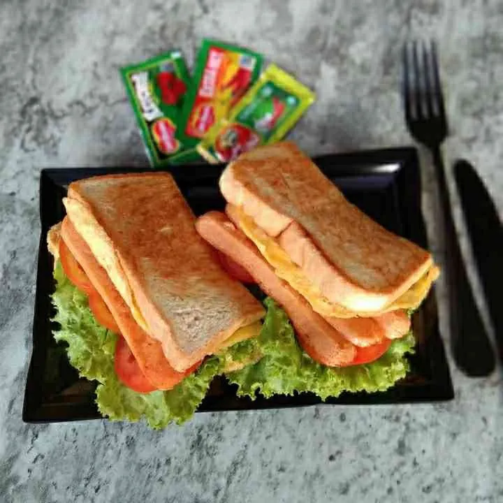 Resep Sandwich Roti Tawar Panggang Sederhana Rumahan di Yummy App