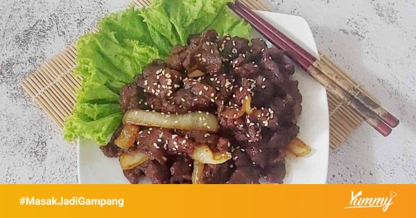 Resep Beef Teriyaki Sederhana Rumahan Di Yummy App