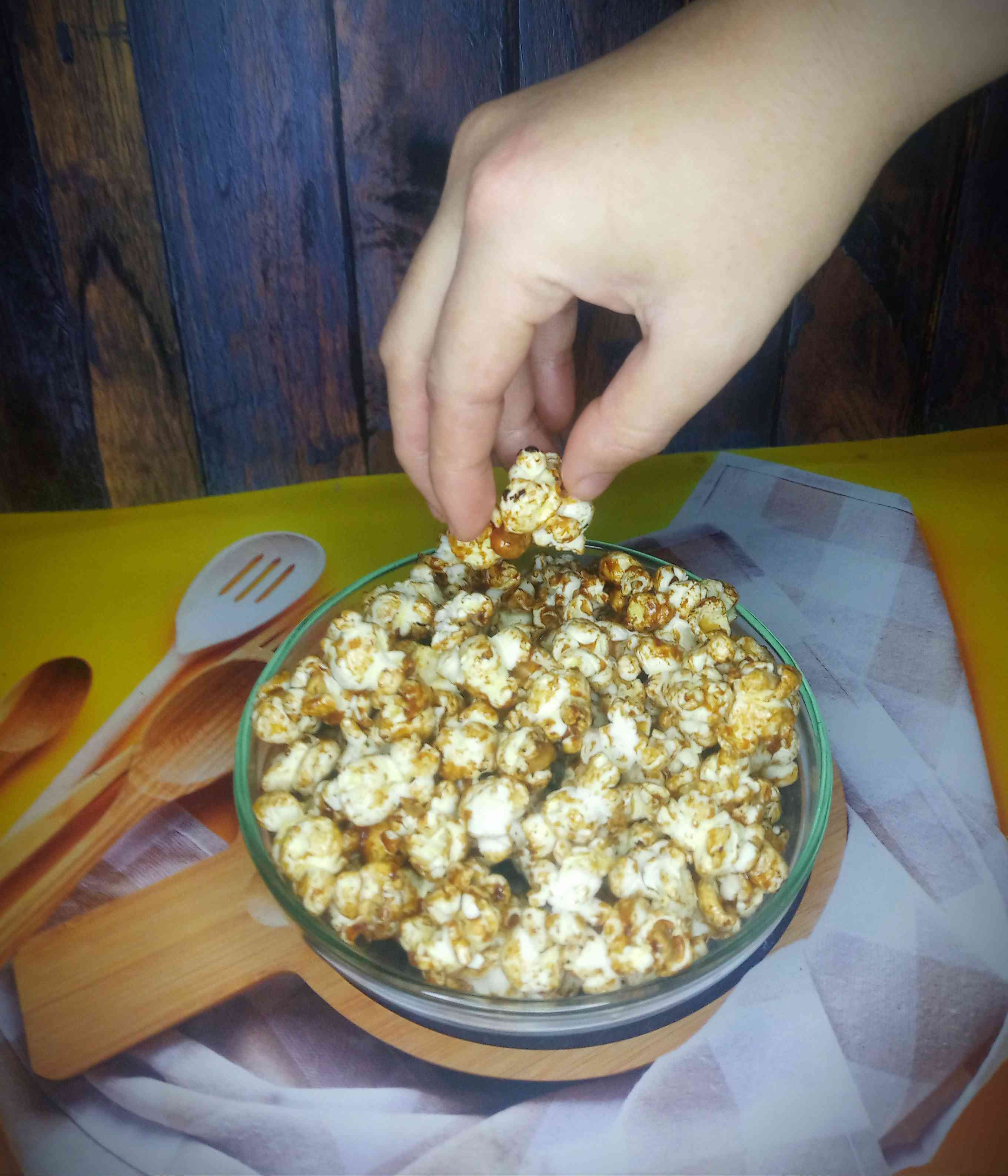 Resep Popcorn Kopi #RecookKreasiKopi Sederhana Rumahan di Yummy App
