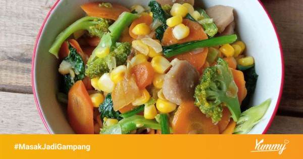 Resep Capcay Kuah Imlekandiyummy Sederhana Rumahan Di Yummy App