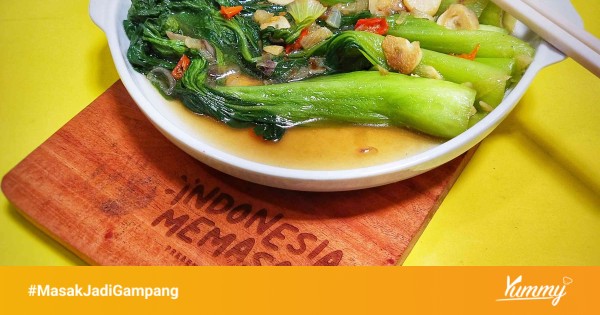 Resep Pokcoy Saus Tiram Imlekandiyummy Sederhana Rumahan Di Yummy App