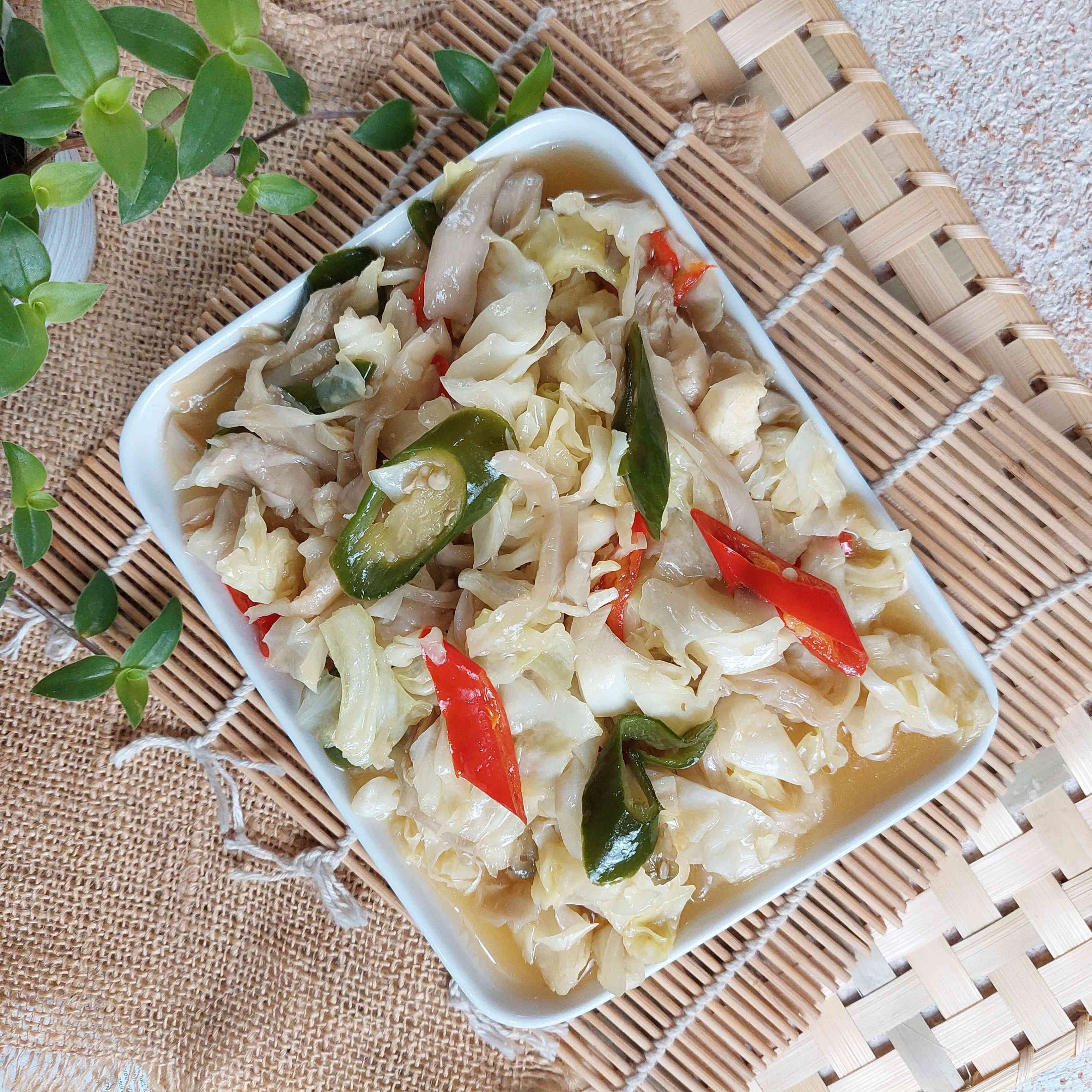 Resep Oseng Kol Jamur Tiram Sederhana Rumahan di Yummy App