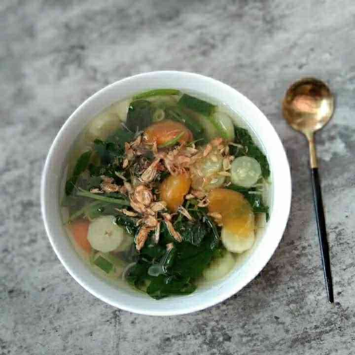Resep Sayur Bening Bayam Timun Sederhana Rumahan Di Yummy App