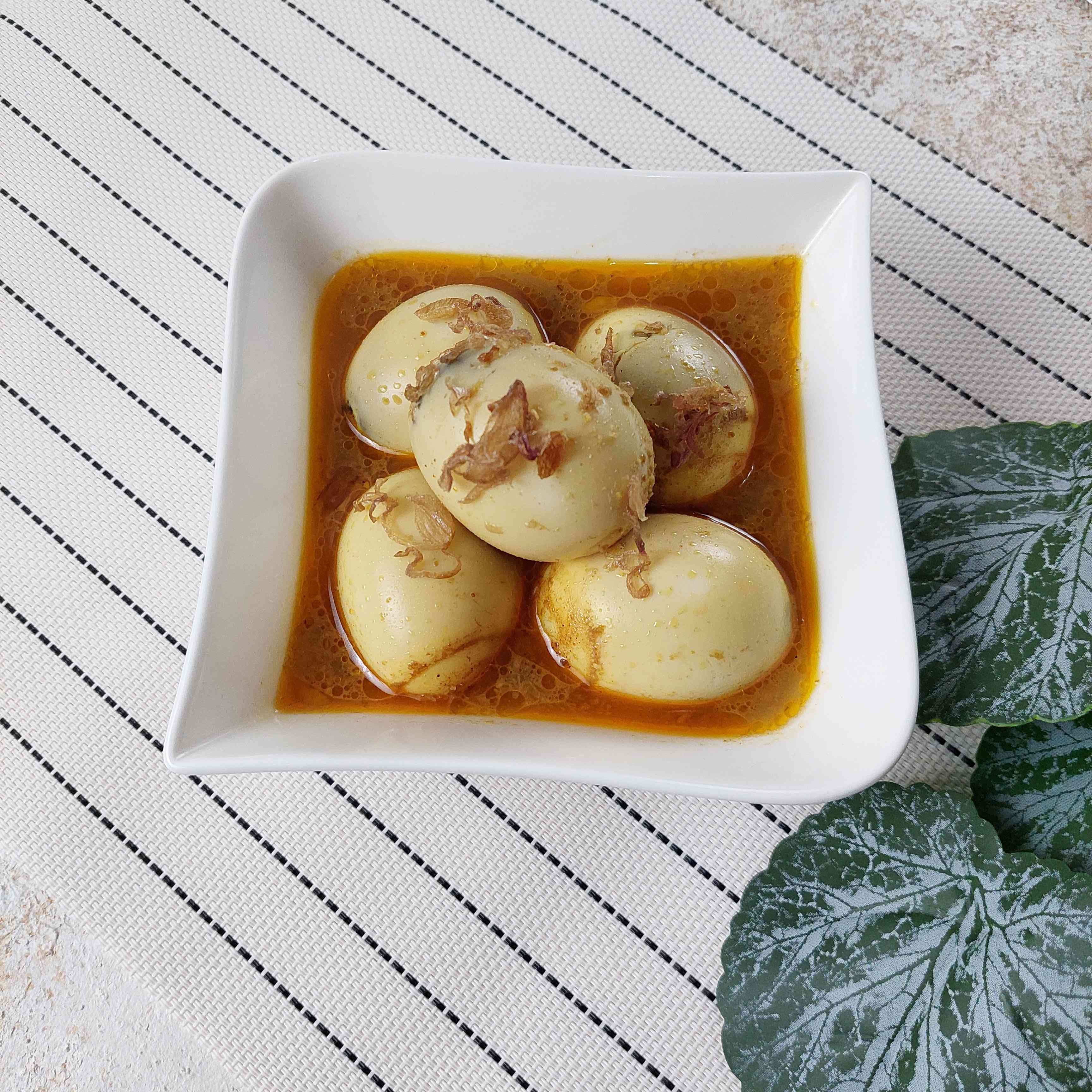 Resep Telur Bumbu Kari tanpa Santan Sederhana Rumahan di Yummy App