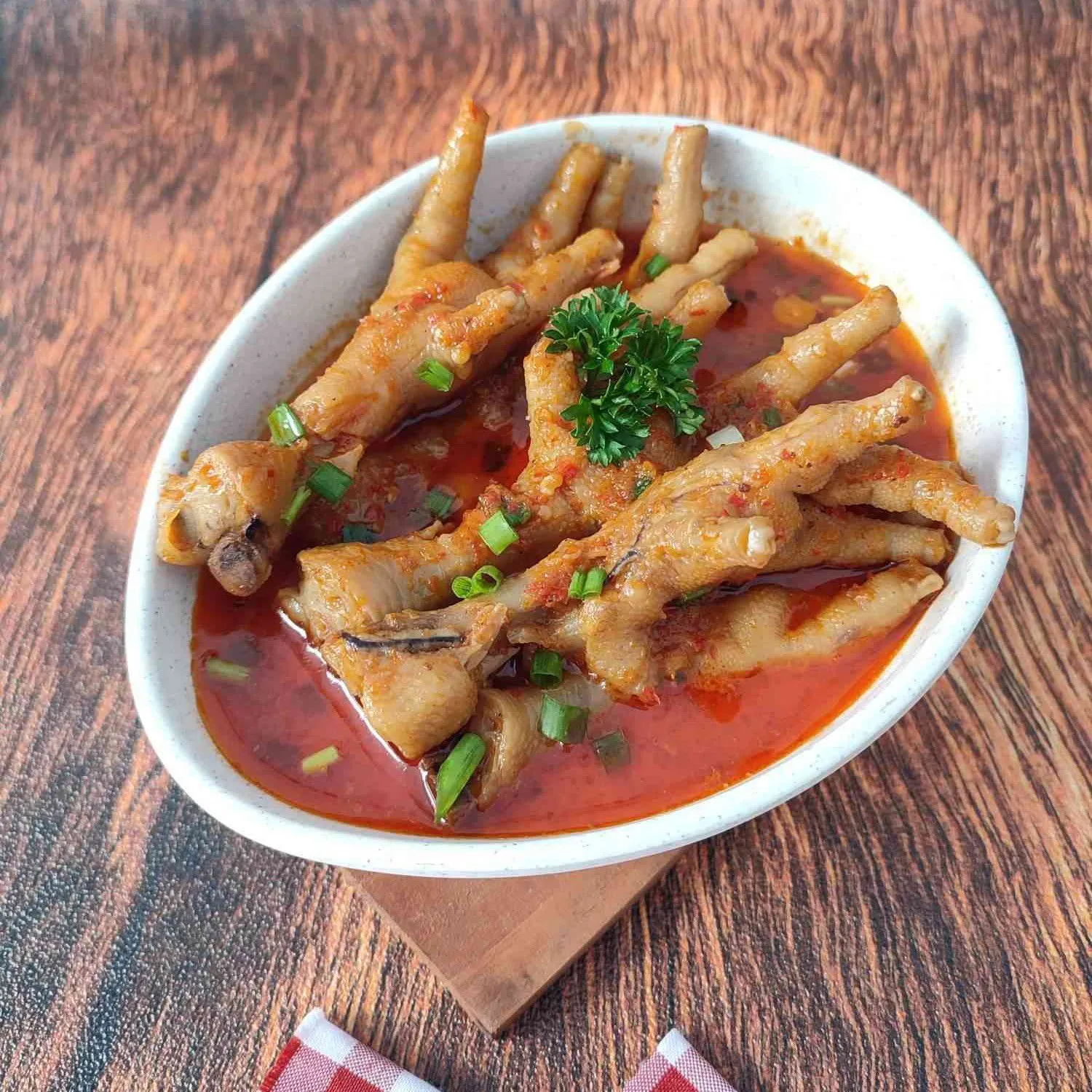Resep Ceker Kuah Merah Pedas Sederhana Rumahan Di Yummy App