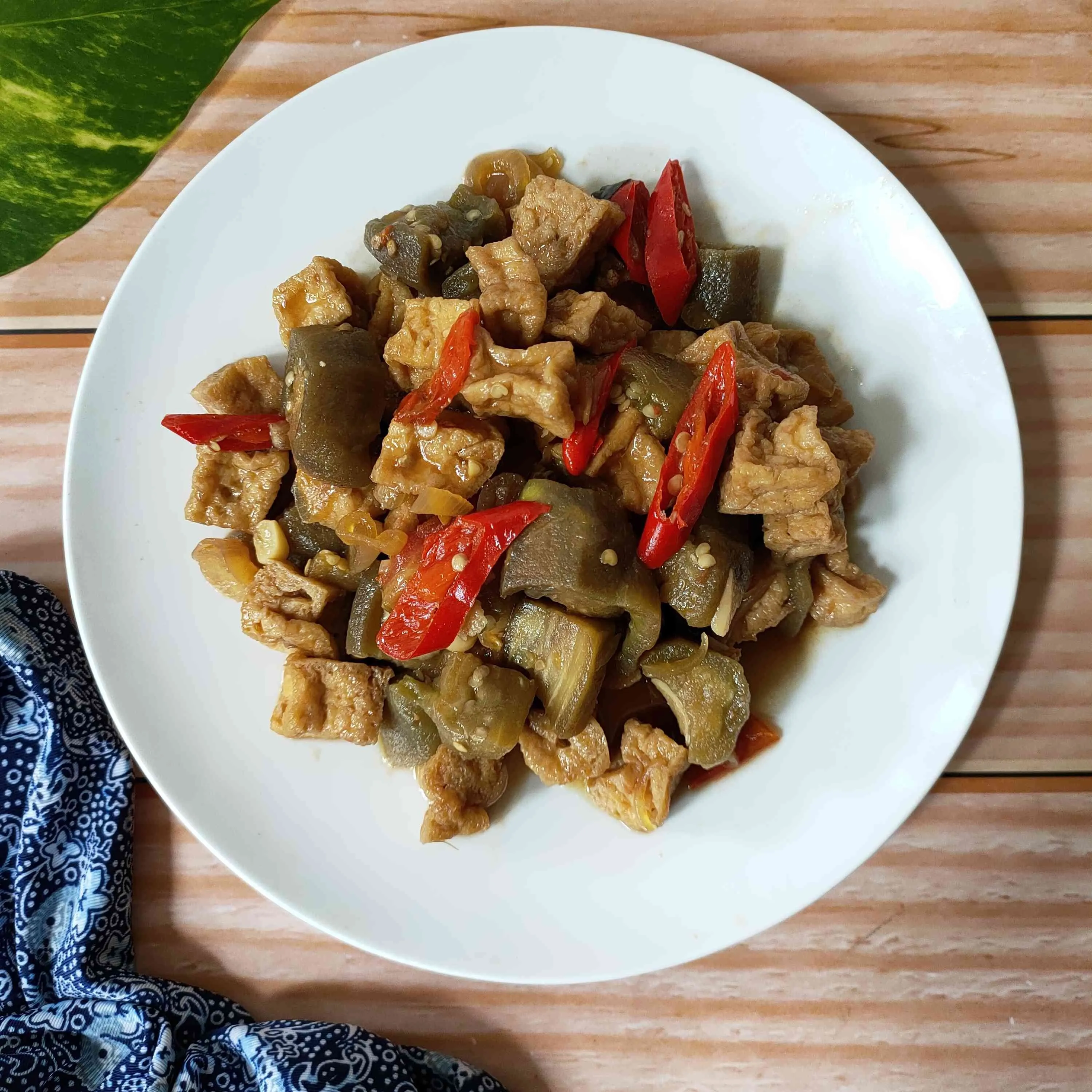 Resep Tumis Tahu Terong Sederhana Rumahan Di Yummy App