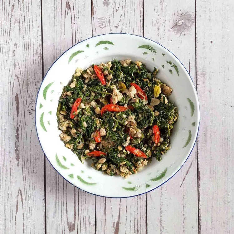 Resep Oseng Daun Singkong dan Tempe Ulek Sederhana Rumahan di Yummy App Resep Oseng Daun Singkong dan Tempe Ulek Sederhana Rumahan di Yummy App